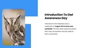 International Owl Awareness Day PPT And Canva Templates