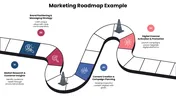 Marketing Roadmap Example Presentation And Google Slides