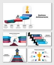Business Achievements PowerPoint And Canve Template