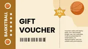 Sports Basement Gift Certificate PowerPoint Presentation