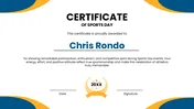 Sports Day Certificate Presentation And Google Slides