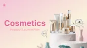 Cosmetics Product Launch Presentation And Google Slides