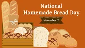 Download Professional National Homemade Bread Day Slides