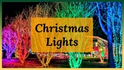 Christmas Lights For PPT and Google Theme Presentation