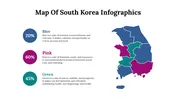 Get Ready To Use South Korea Map PowerPoint Presentation