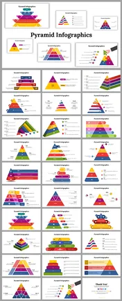 Creative Pyramid PPT Template For Presentation Slide