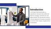 Civil Engineering Business Plan Google Slides Templates