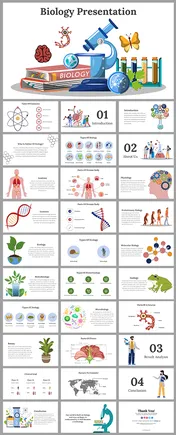 Biology PowerPoint Template and Google Slides Themes