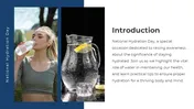 National Hydration Day PPT And Google Slides Templates