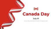 Get this Canada Day PowerPoint and Google Slides Themes