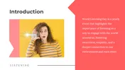 World Listening Day PowerPoint and Google Slides Themes
