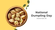 National Dumpling Day PPT And Google Slides Templates