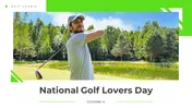 National Golf Lovers Day PowerPoint And Google Slides Themes