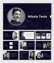 Get This Nikola Tesla PowerPoint And Google Slides Themes