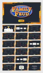 Family Feud PPT Presentation And Google Slides Templates
