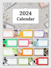 Shop This 2025 Calendar PPT And Google Slides Template