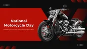 National Motorcycle Day PowerPoint And Canva Templates