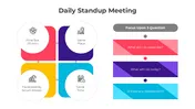 Daily Standup Meeting PowerPoint And Canva Templates
