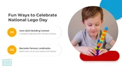 National Lego Day PPT Presentation And Canva Template