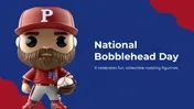 National Bobblehead Day PowerPoint And Canva Template