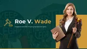 Get The Roe V Wade PPT Presentation And Canva Template