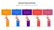 Social Movements PPT Presentation And Canva Template