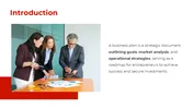 Entrepreneurs Business Plan PowerPoint And Canva Template