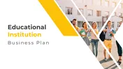 Educational Institution Business Plan Canva Template