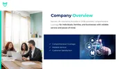 Insurance Company Profile Slides for Professional Presentations