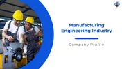 Manufacturing Engineering Industry PPT And Canva Template
