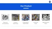 Manufacturing Engineering Industry PPT And Canva Template