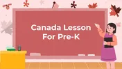 Canada Lesson For Pre K PowerPoint And Canva Template