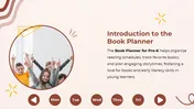 Elementary Level Book Planner PPT And Google Slides