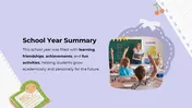 End Of School Year Lesson For Elementary Canva Template