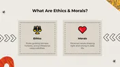 Ethics And Morals Lesson For Elementary School PowerPoint