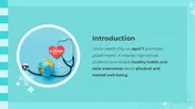 World Health Day Activities For High School Canva Template