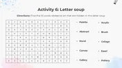 Try This World Art Day Activities For High School PPT