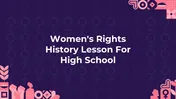 Womens Rights History Lesson For High School Google Slides