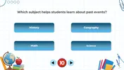 Use This School Subject Family Feud PPT And Canva Template