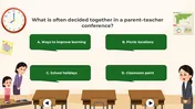 Family Feud For Parent Teacher Conference Canva Template