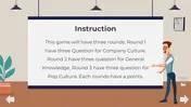 Get The Workplace Trivia Game PPT And Canva Template