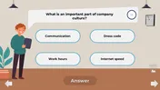 Get The Workplace Trivia Game PPT And Canva Template