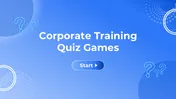 The Corporate Training Quiz Games PPT And Canva Template
