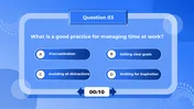 The Corporate Training Quiz Games PPT And Canva Template