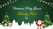 The Christmas Party Games Family Feud Canva Template