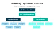 Marketing Department Structure PPT And Canva Templates