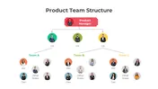 Product Team Structure PowerPoint And Canva Templates