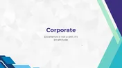 Corporate Background PowerPoint And Canva Template