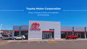 Toyota Motor Corporation Background PPT And Canva Template