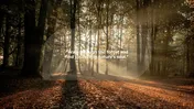 Nature Forest Background PowerPoint And Canva Template